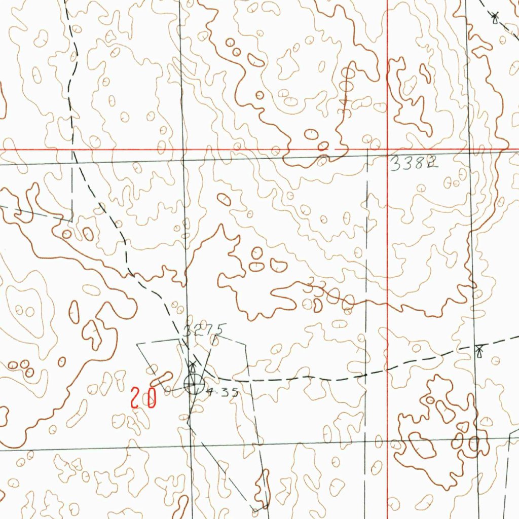 Snyder Lake, NE (1985, 24000-Scale) Map by United States Geological ...