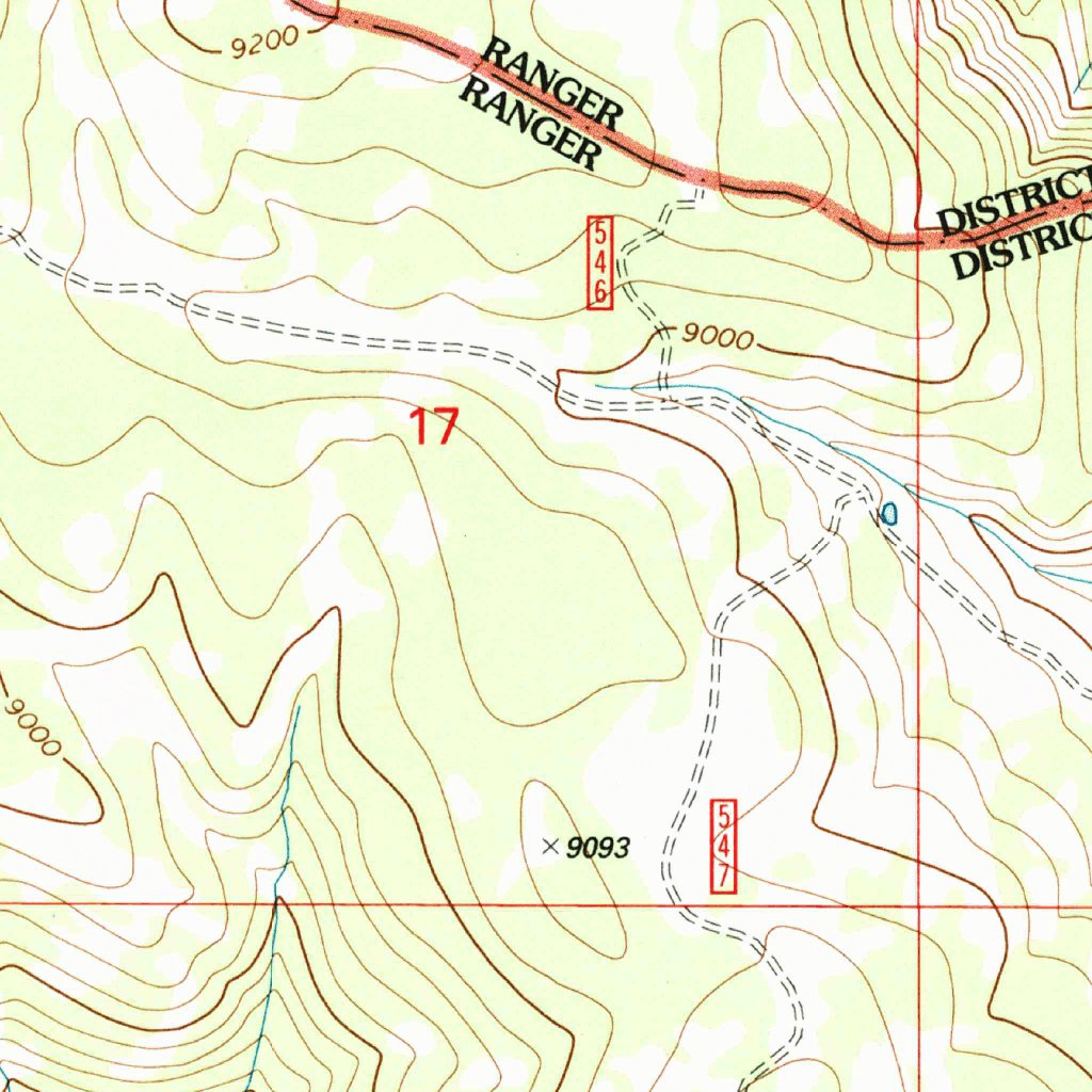 Soapstone Basin, UT (1998, 24000-Scale) Map by United States Geological ...