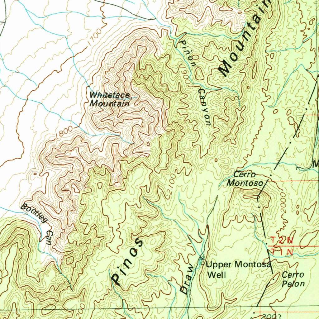 Socorro, NM (1979, 100000-Scale) Map by United States Geological Survey ...