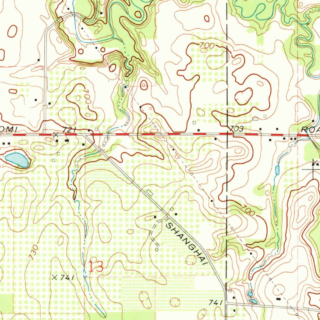 Sodus, MI (1970, 24000-Scale) Map by United States Geological Survey ...