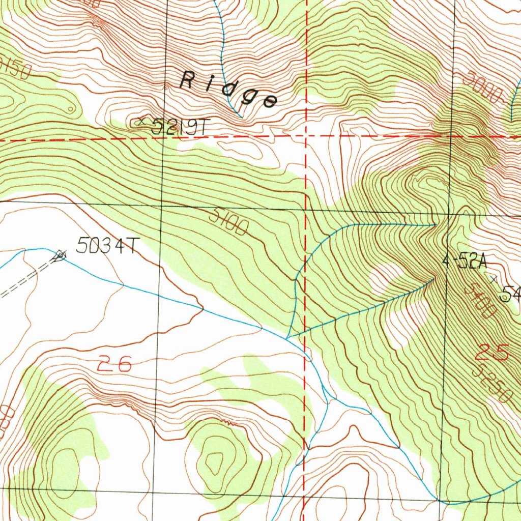 Soldiers Cap, OR (1983, 24000-Scale) Map by United States Geological ...