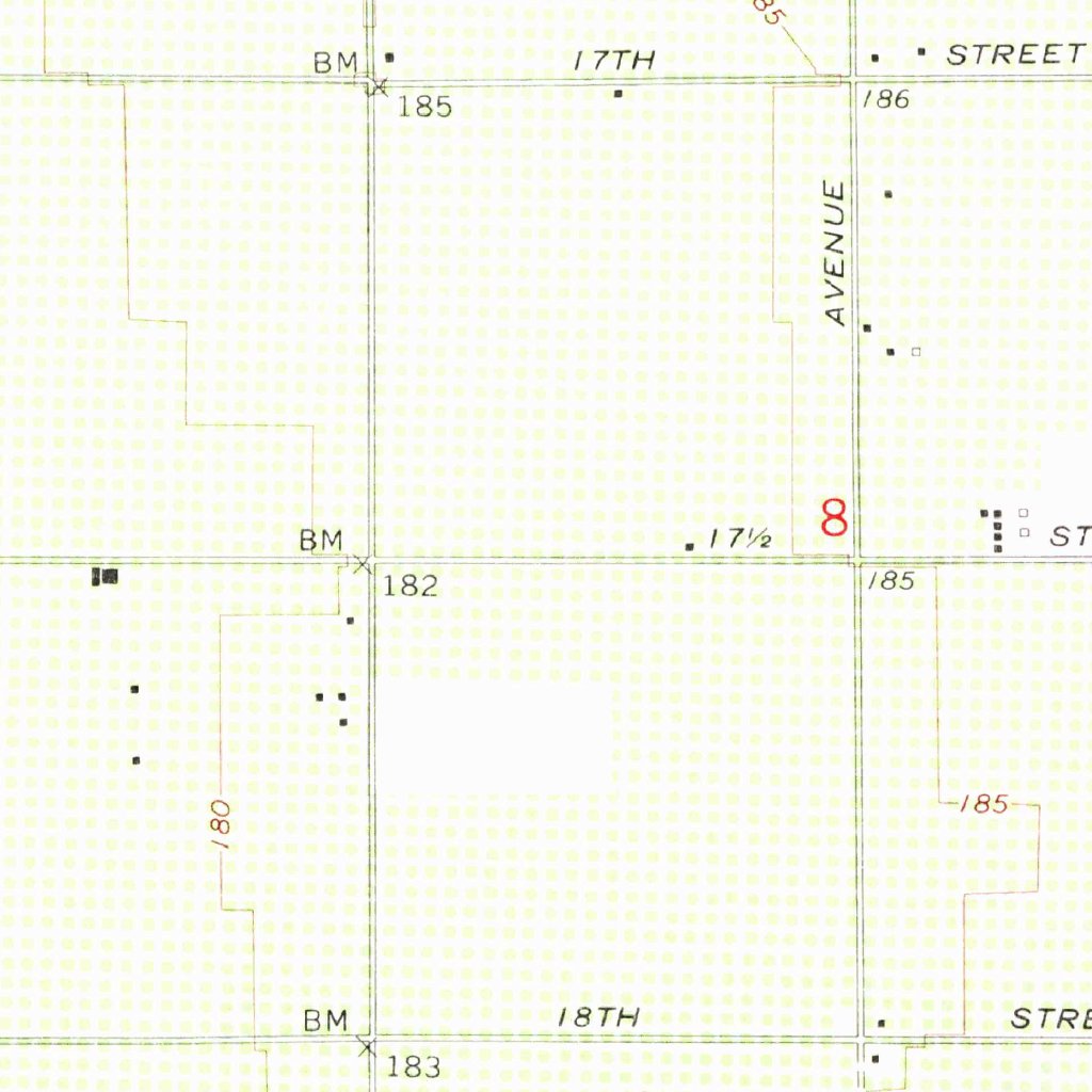 Somerton, AZ (1965, 24000-Scale) Map by United States Geological Survey ...