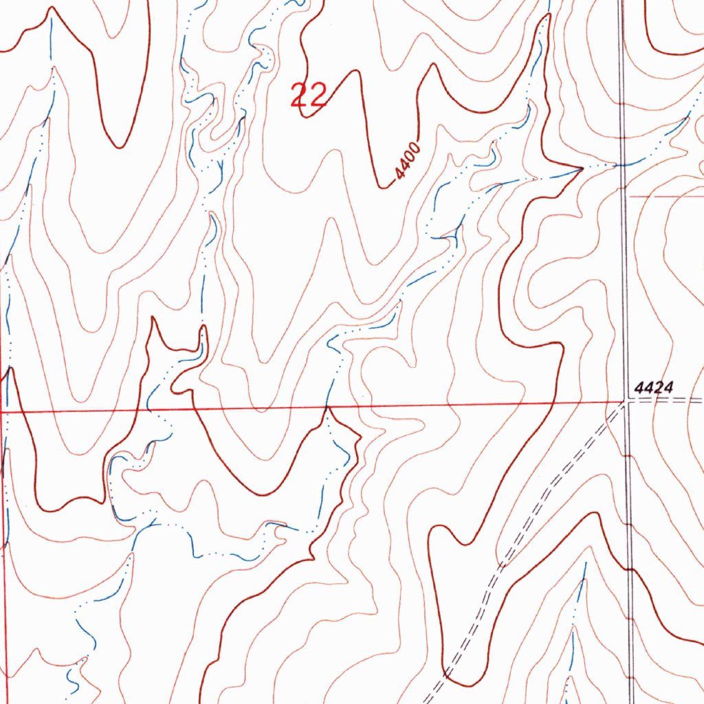 South Of Firstview, CO (1982, 24000-Scale) Map by United States ...