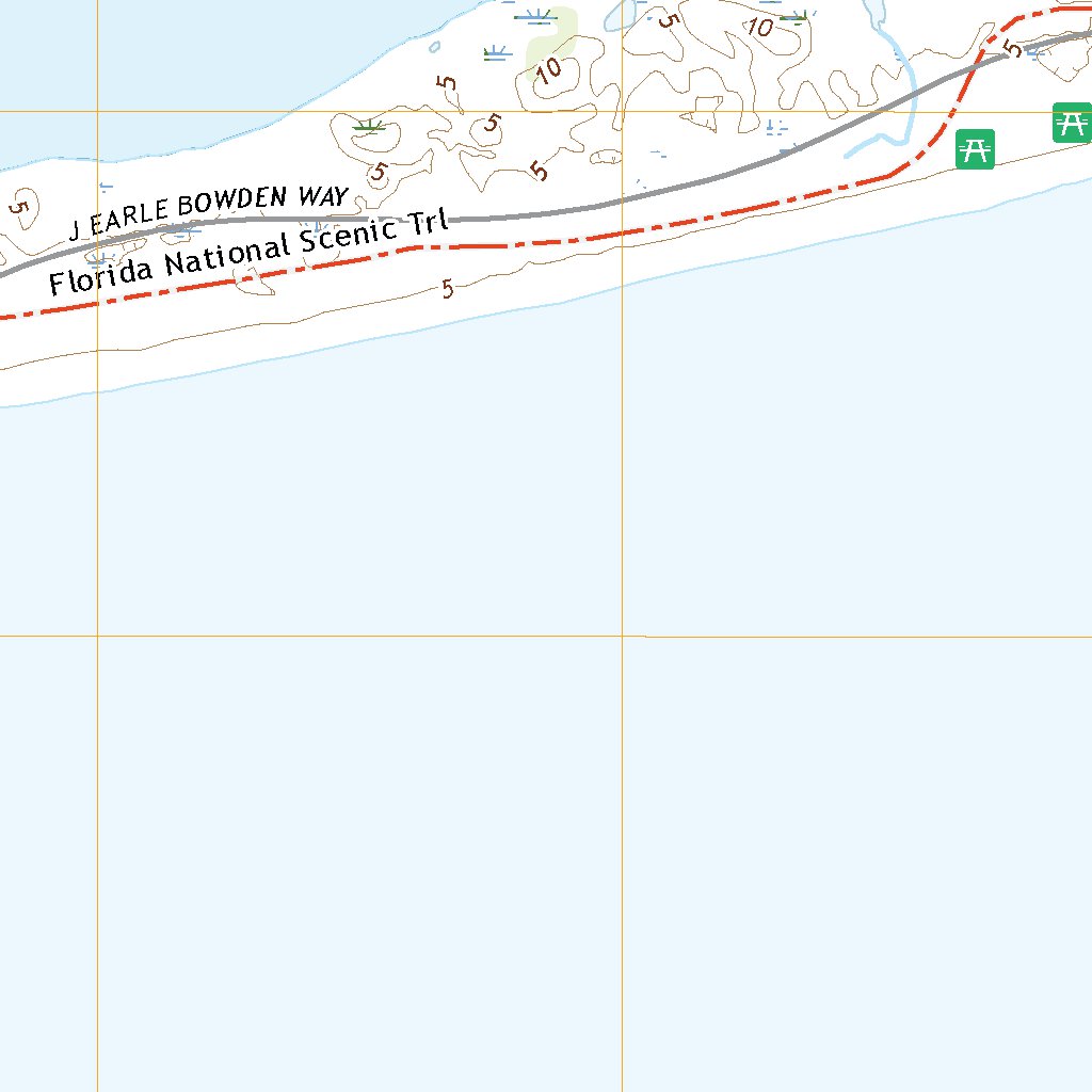South of Holley, FL (2021, 24000-Scale) Map by United States Geological ...