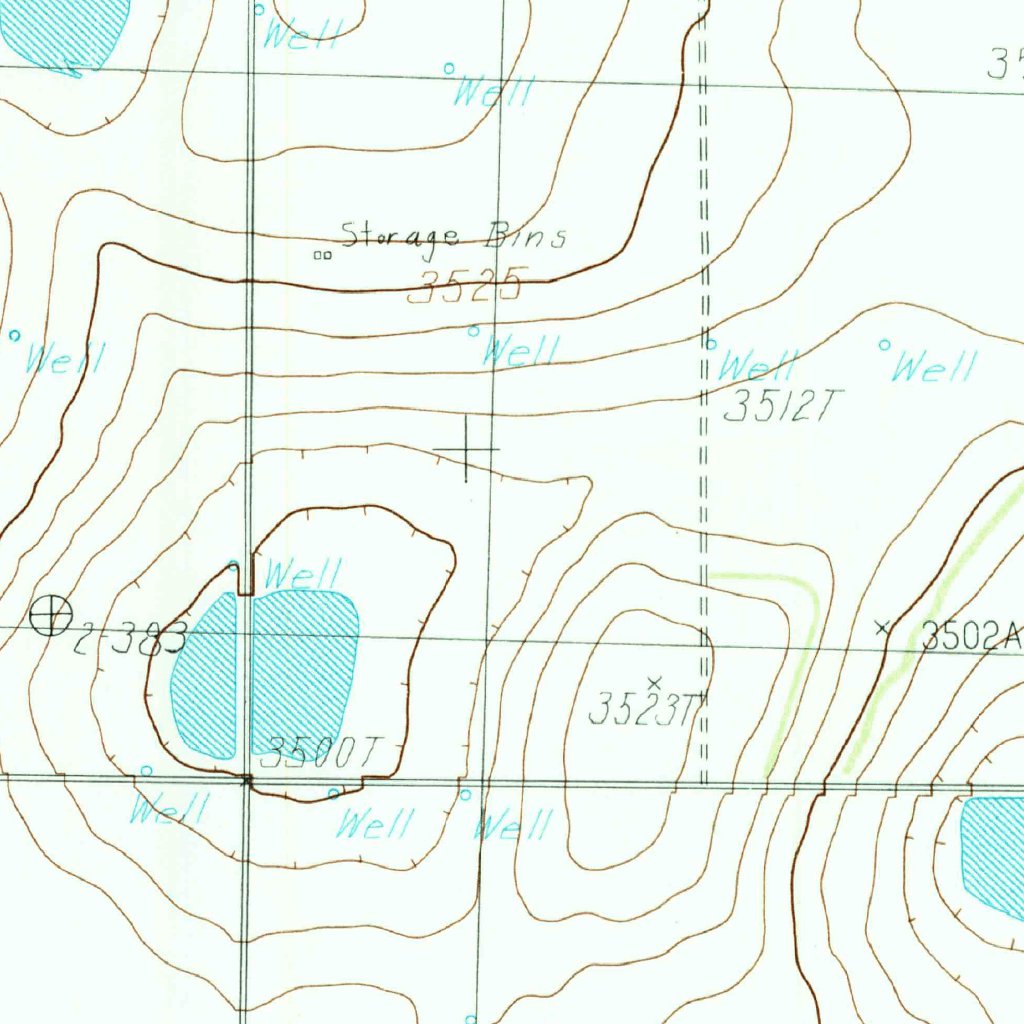 Spade, TX (1985, 24000-Scale) Map by United States Geological Survey ...