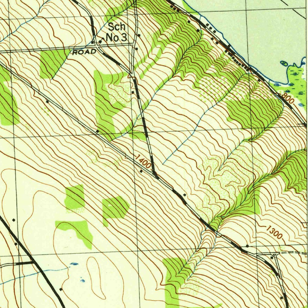 Spafford, NY (1943, 31680-Scale) Map by United States Geological Survey ...