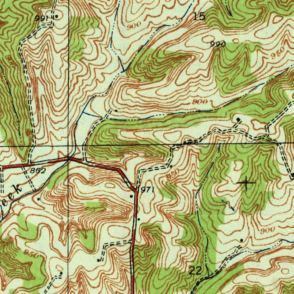 Speed, IN (1947, 24000-Scale) Map by United States Geological Survey ...