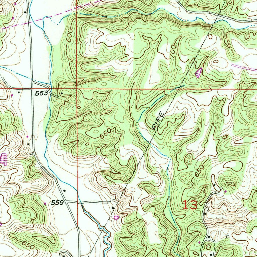 Spencer, IN (1956, 24000-Scale) Map by United States Geological Survey ...