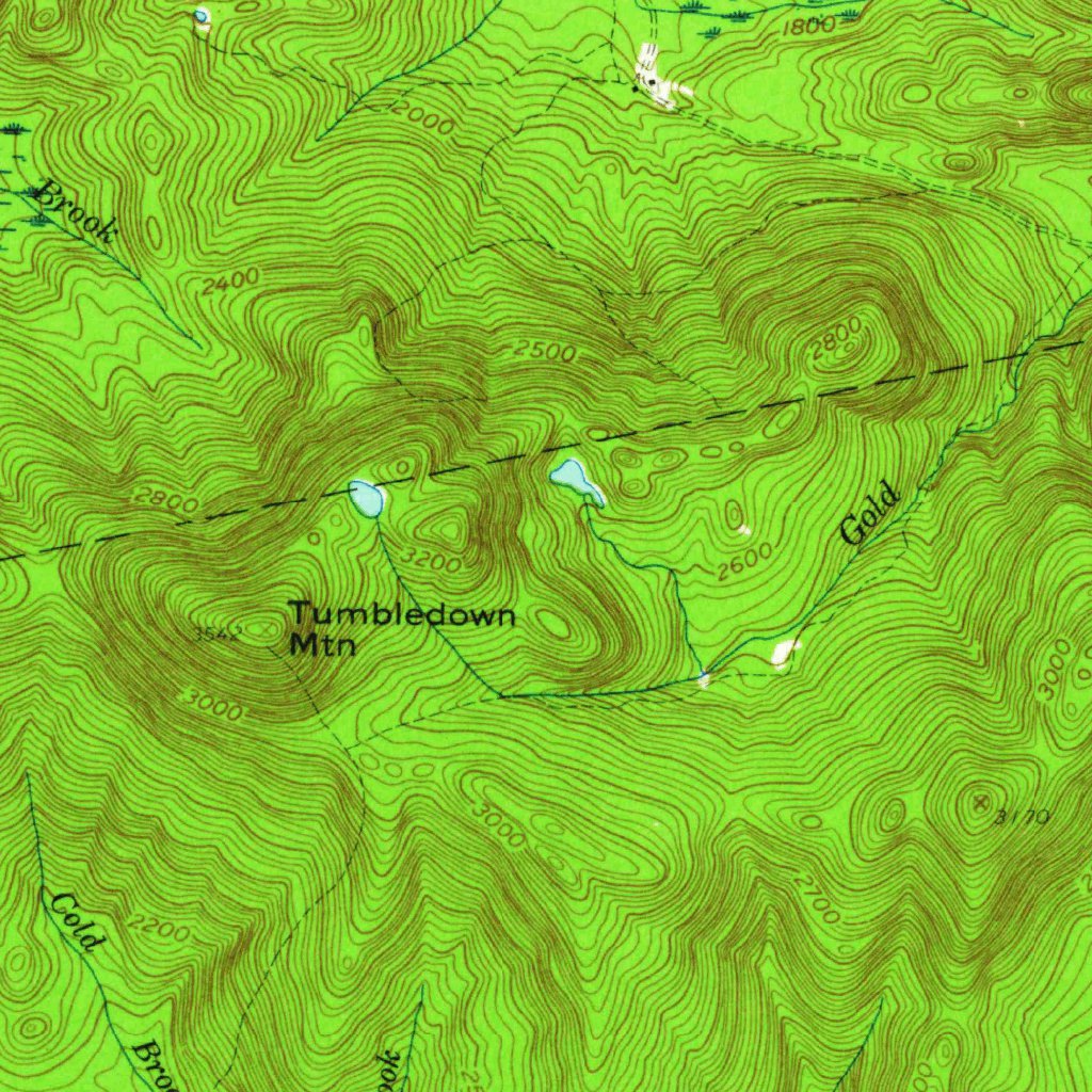 Spencer Lake, ME (1958, 62500-Scale) Map by United States Geological ...