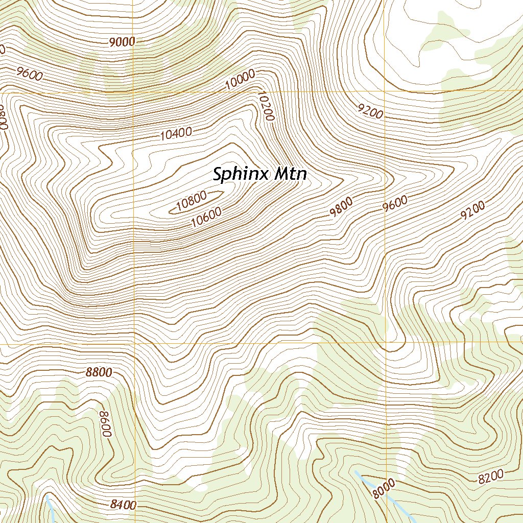 Sphinx Mountain, MT (2020, 24000-Scale) Map by United States Geological ...