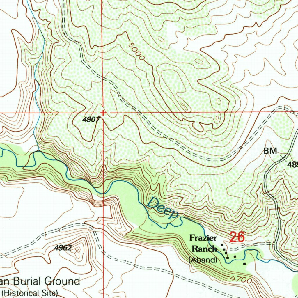 Split Rock Lake, MT (1995, 24000-Scale) Map by United States Geological ...