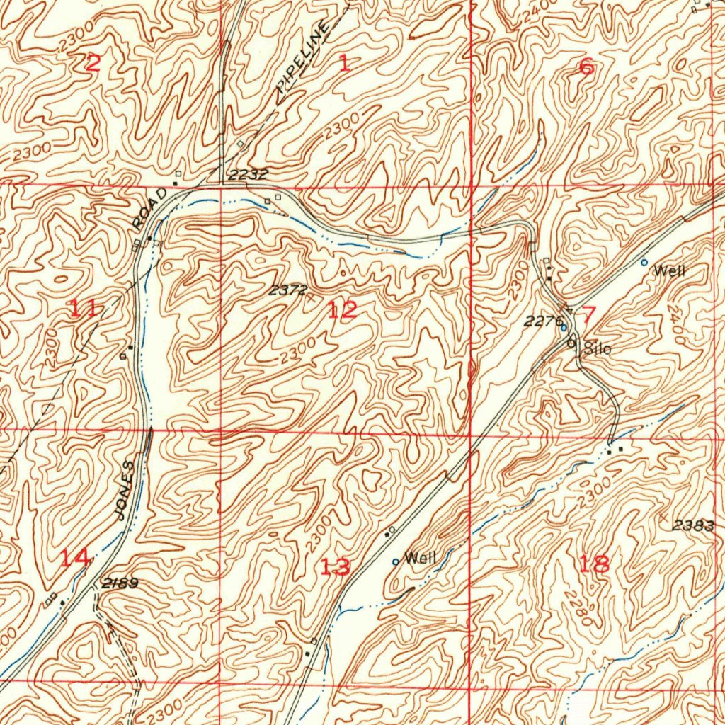 Sprague, WA (1954, 62500-Scale) Map by United States Geological Survey ...