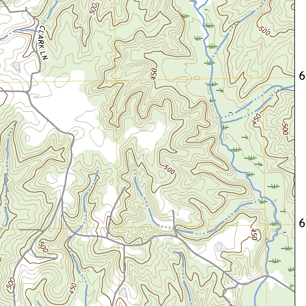 Spring Creek, TN (2022, 24000-Scale) Map by United States Geological ...