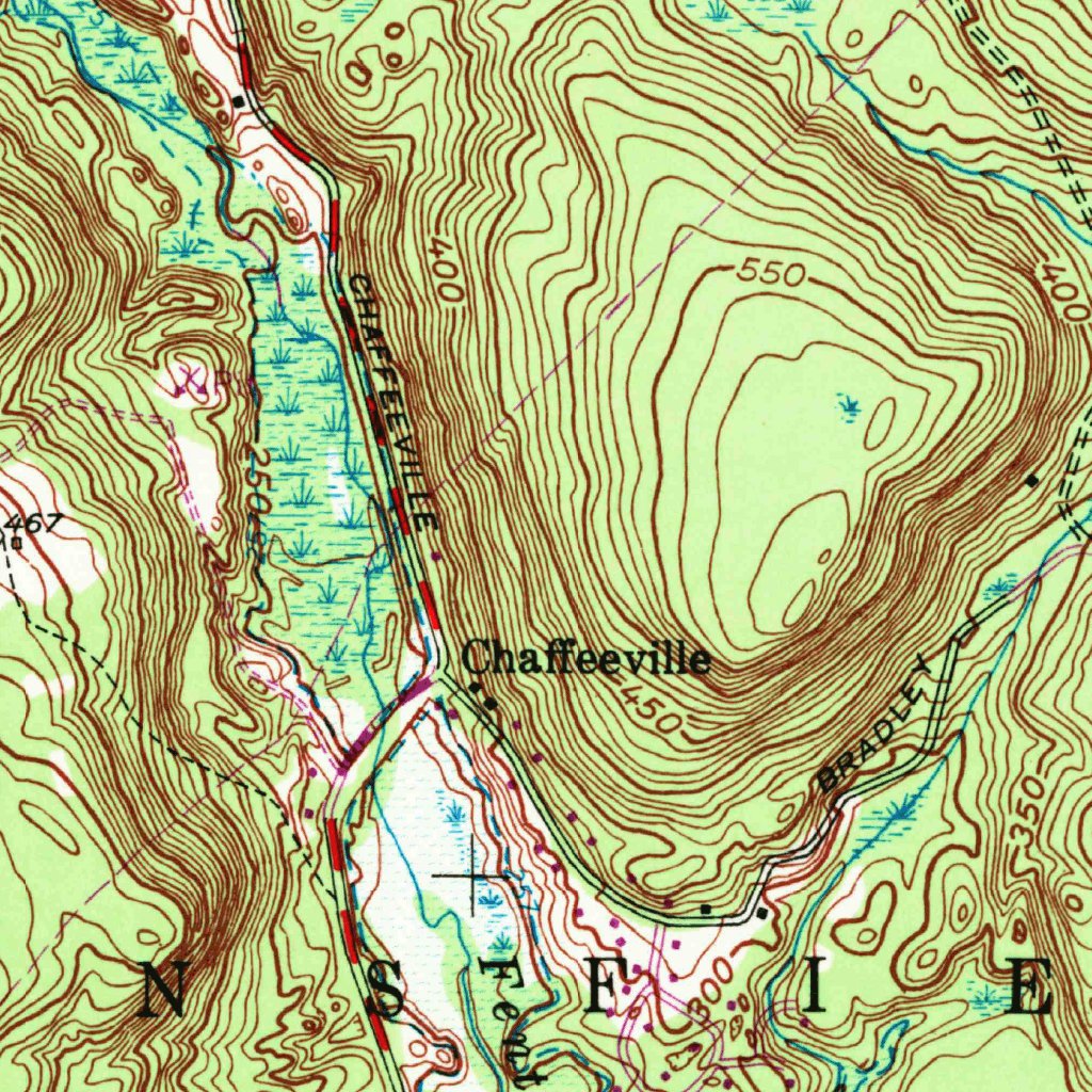 Spring Hill, CT (1953, 24000-Scale) Map by United States Geological ...