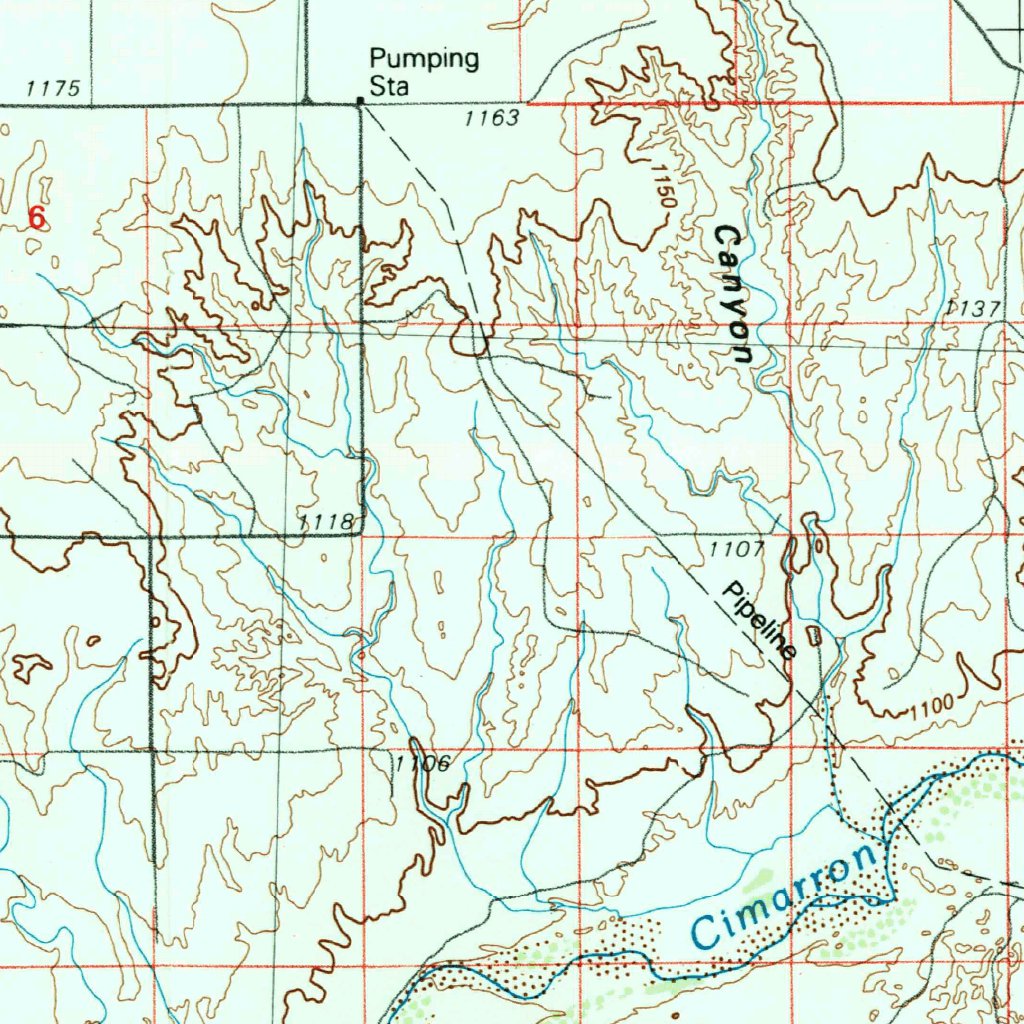 Springfield, CO-KS (1984, 100000-Scale) Map by United States Geological ...