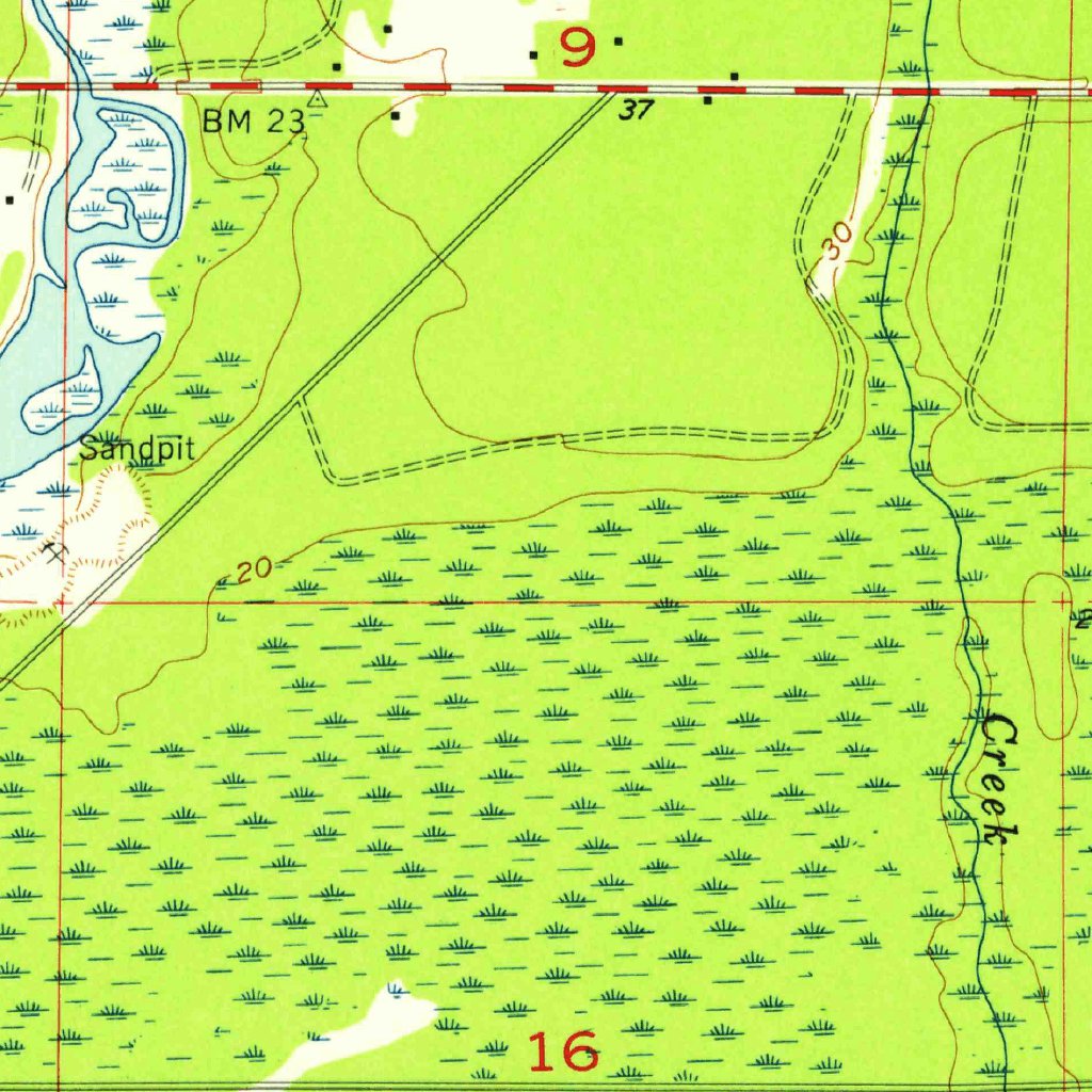 Springfield, FL (1956, 24000-Scale) Map by United States Geological ...