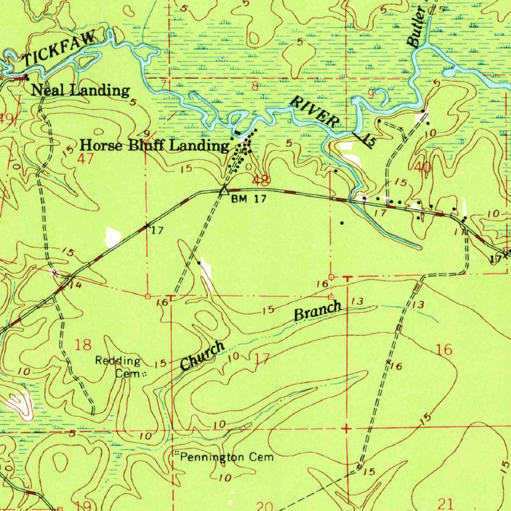 Springfield, LA (1965, 62500-Scale) Map by United States Geological ...