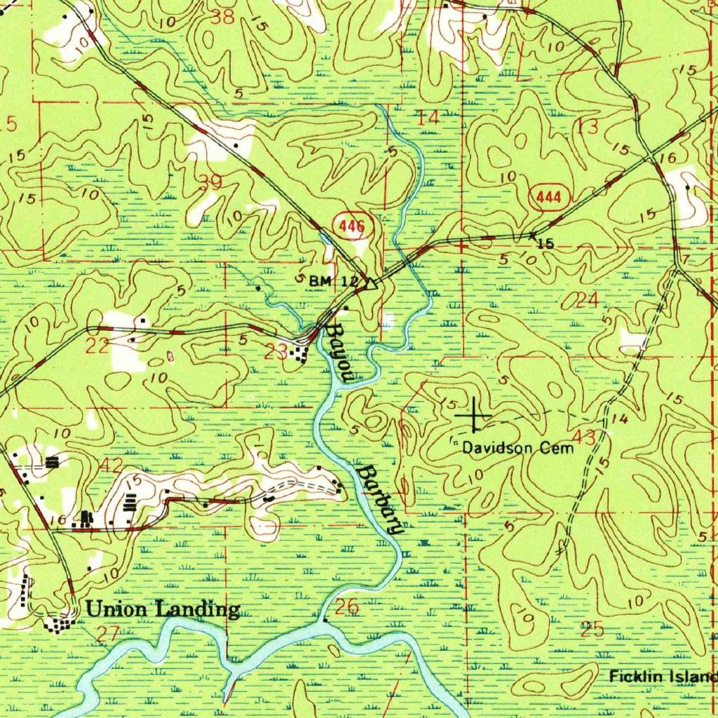 Springfield, LA (1965, 62500-Scale) Map by United States Geological ...