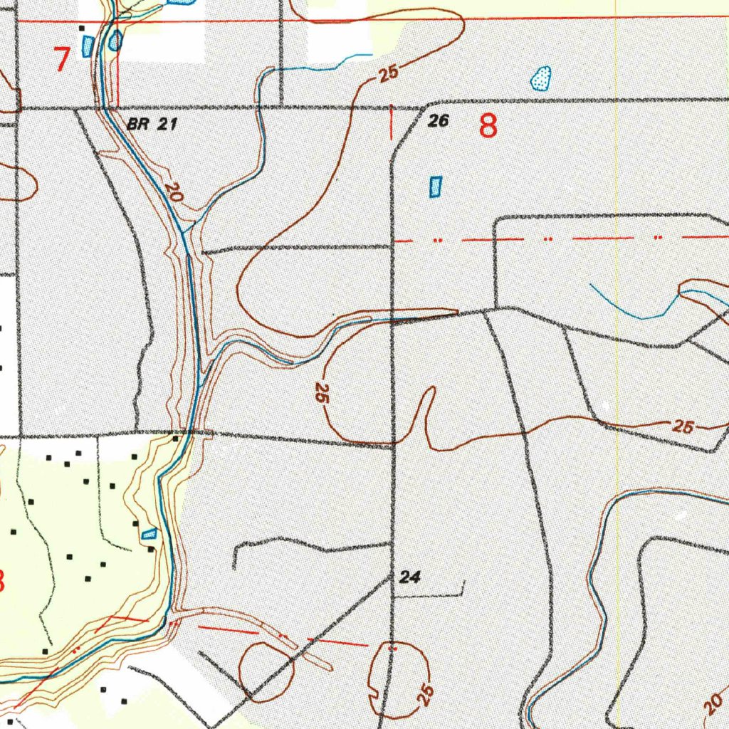 Springfield, LA (1994, 24000-Scale) Map by United States Geological ...