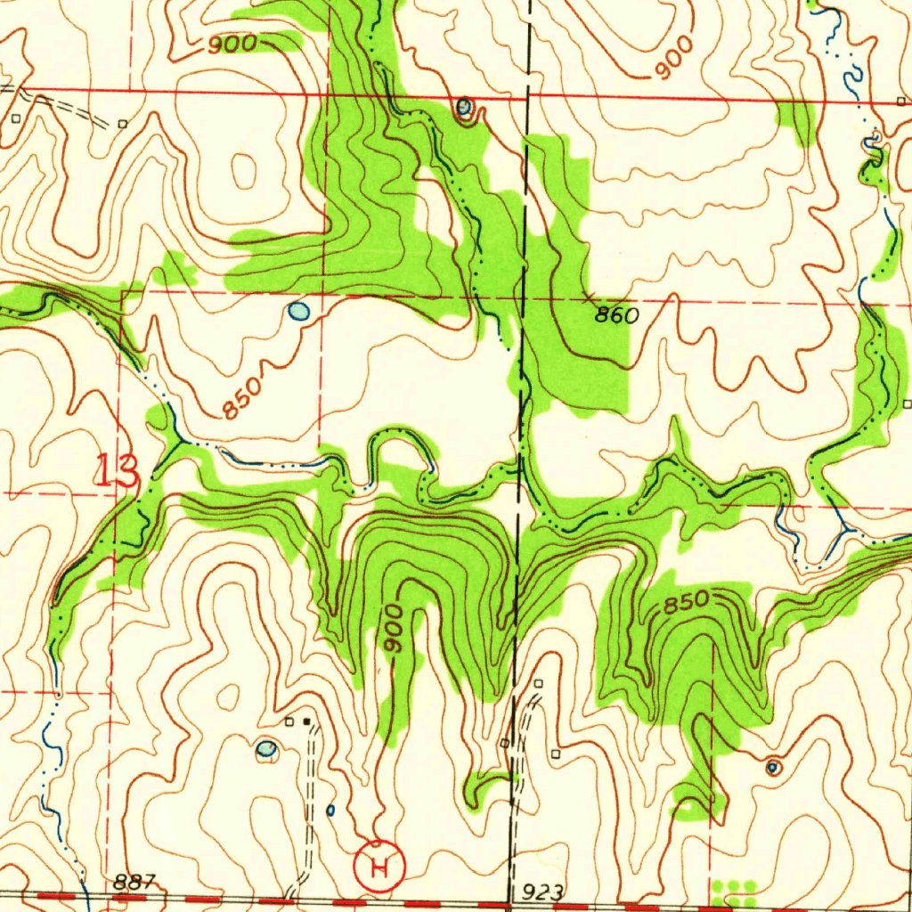 Spruce, MO (1961, 24000-Scale) Map by United States Geological Survey ...