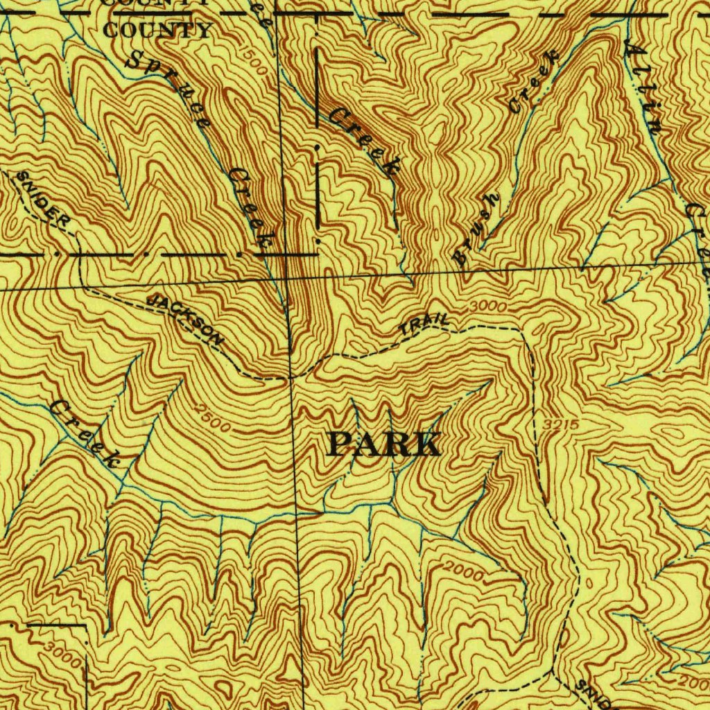 Spruce Mountain, WA (1943, 62500-Scale) Map by United States Geological ...