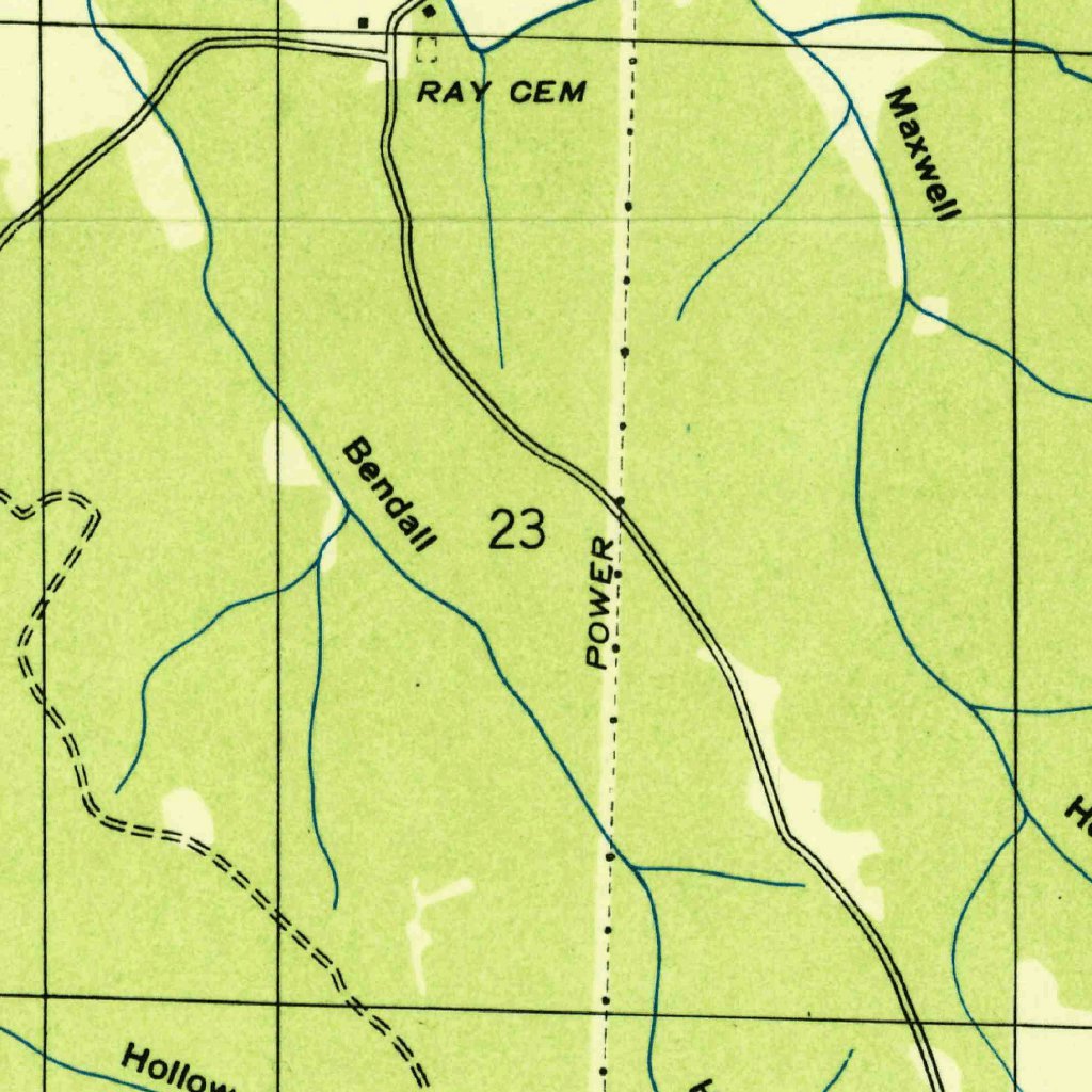 Spruce Pine, AL (1936, 24000-Scale) Map by United States Geological ...
