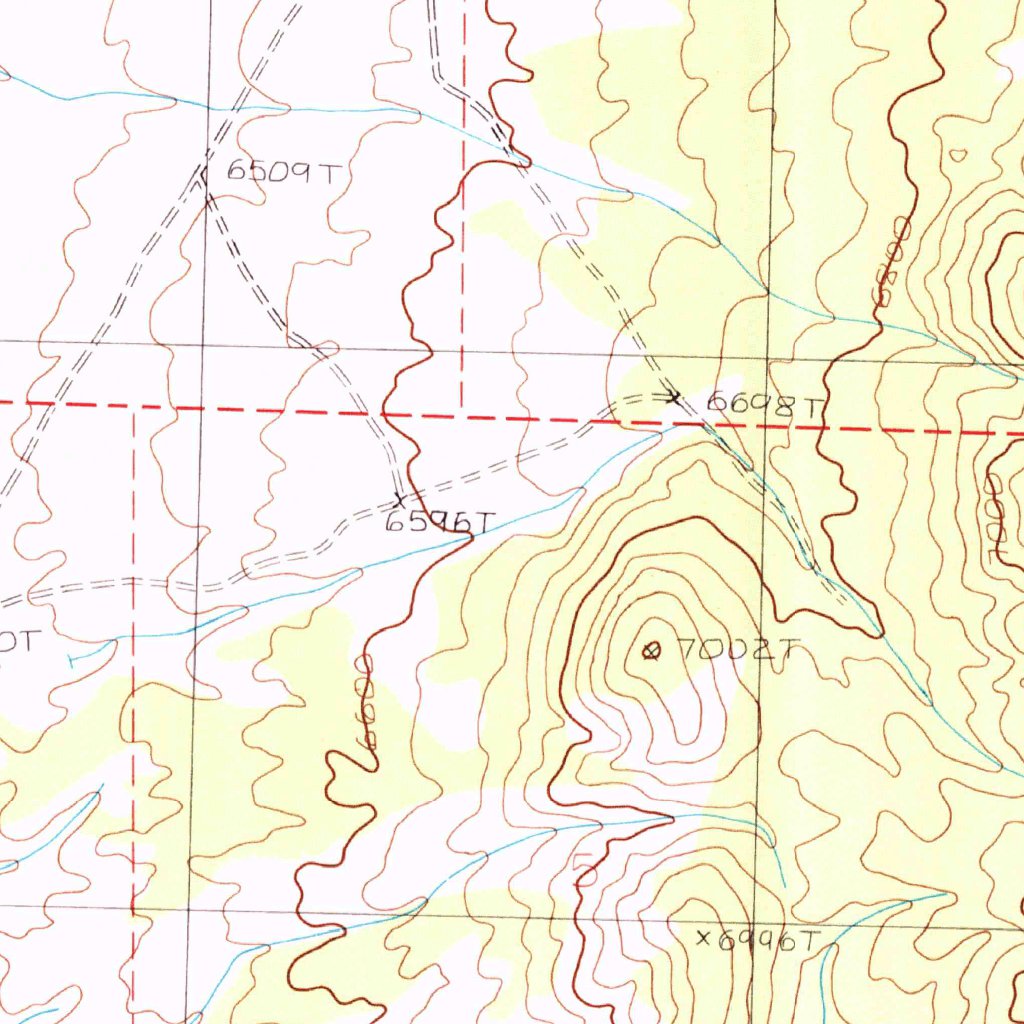 Spruce Well, NV (1986, 24000-Scale) Map by United States Geological ...