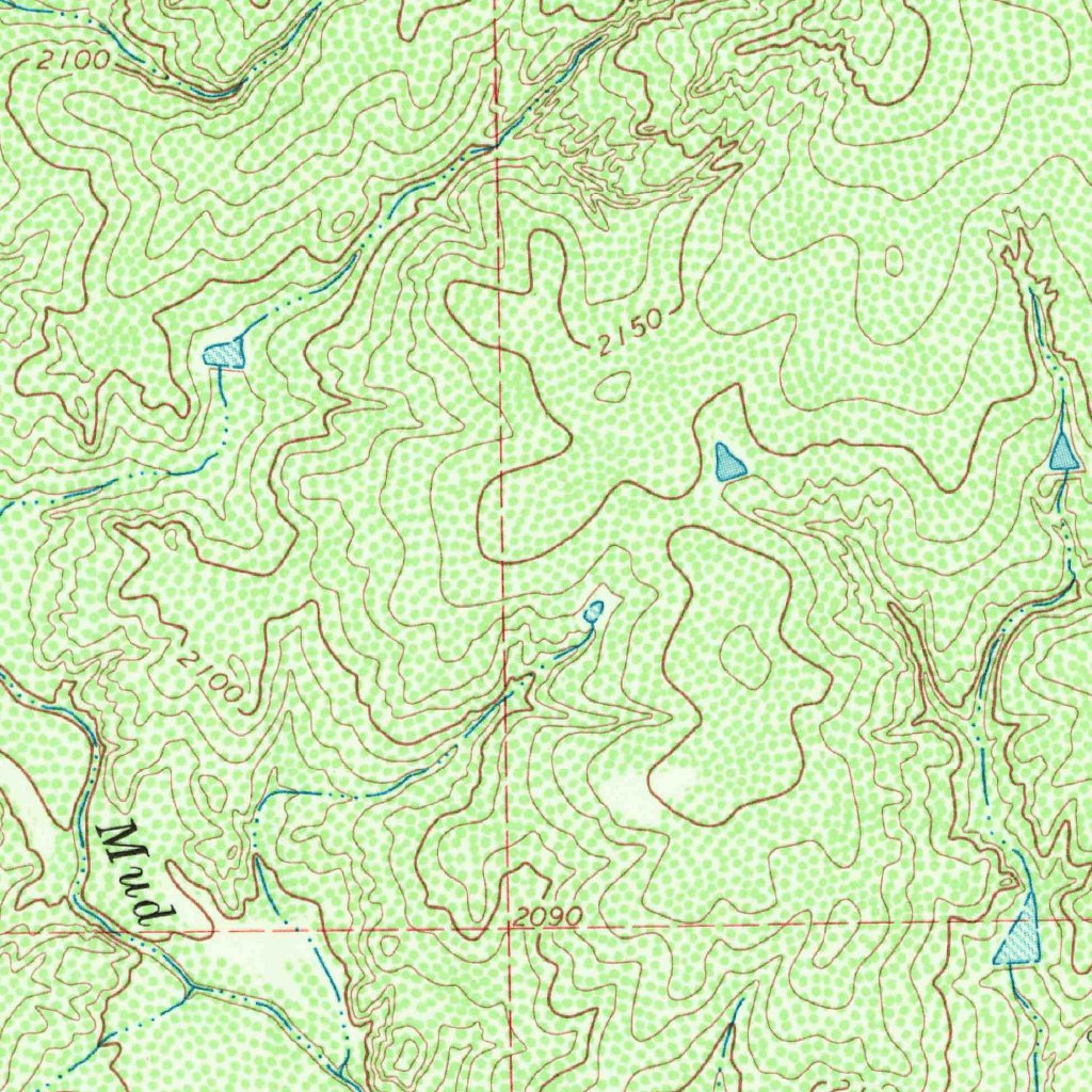Spur SW, TX (1968, 24000-Scale) Map by United States Geological Survey ...