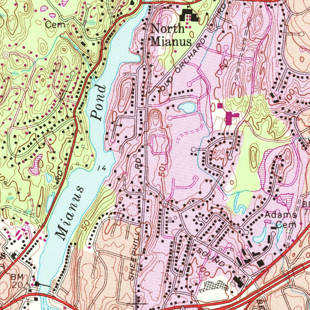 Stamford, CT (1960, 24000-Scale) Map by United States Geological Survey ...