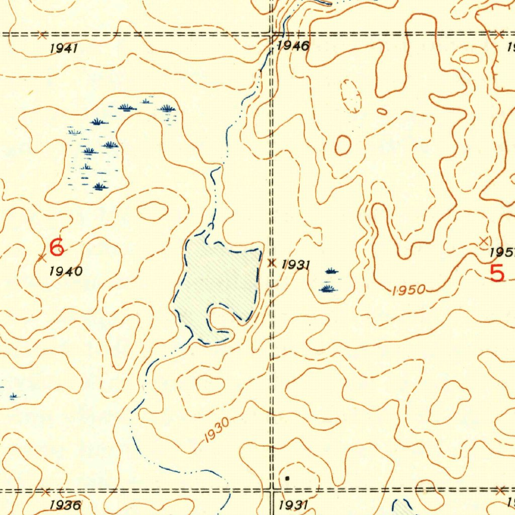 Stampede, ND (1948, 24000-Scale) Map by United States Geological Survey ...