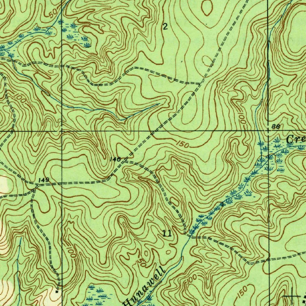 Stapleton, AL (1944, 31680-Scale) Map by United States Geological ...
