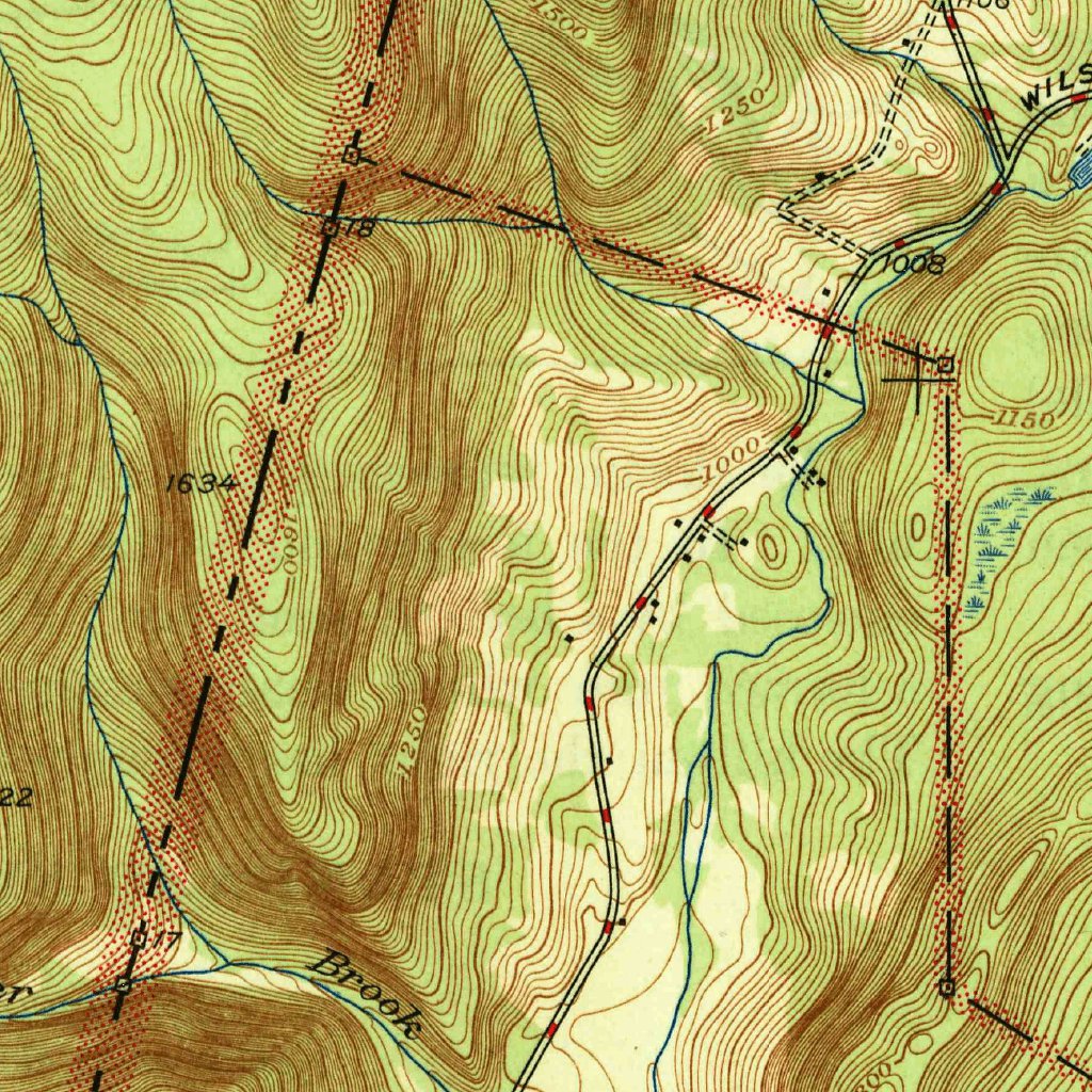 State Line, MA-NY (1946, 31680-Scale) Map by United States Geological ...