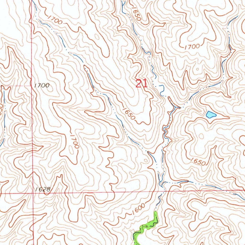 Stephan, SD (1966, 24000-Scale) Map by United States Geological Survey ...