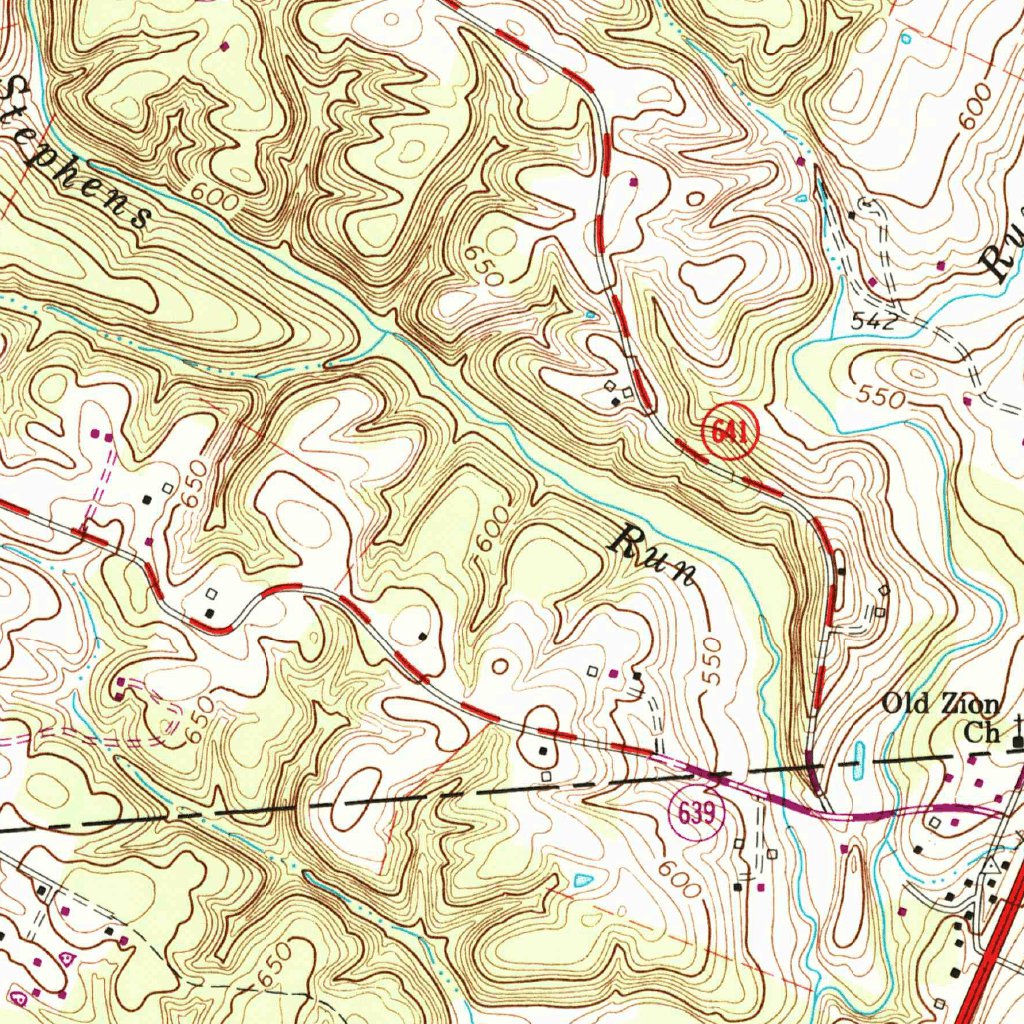Stephens City, VA (1966, 24000-Scale) Map by United States Geological ...