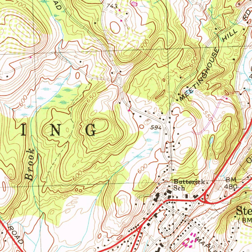Sterling, MA (1968, 25000-Scale) Map by United States Geological Survey ...