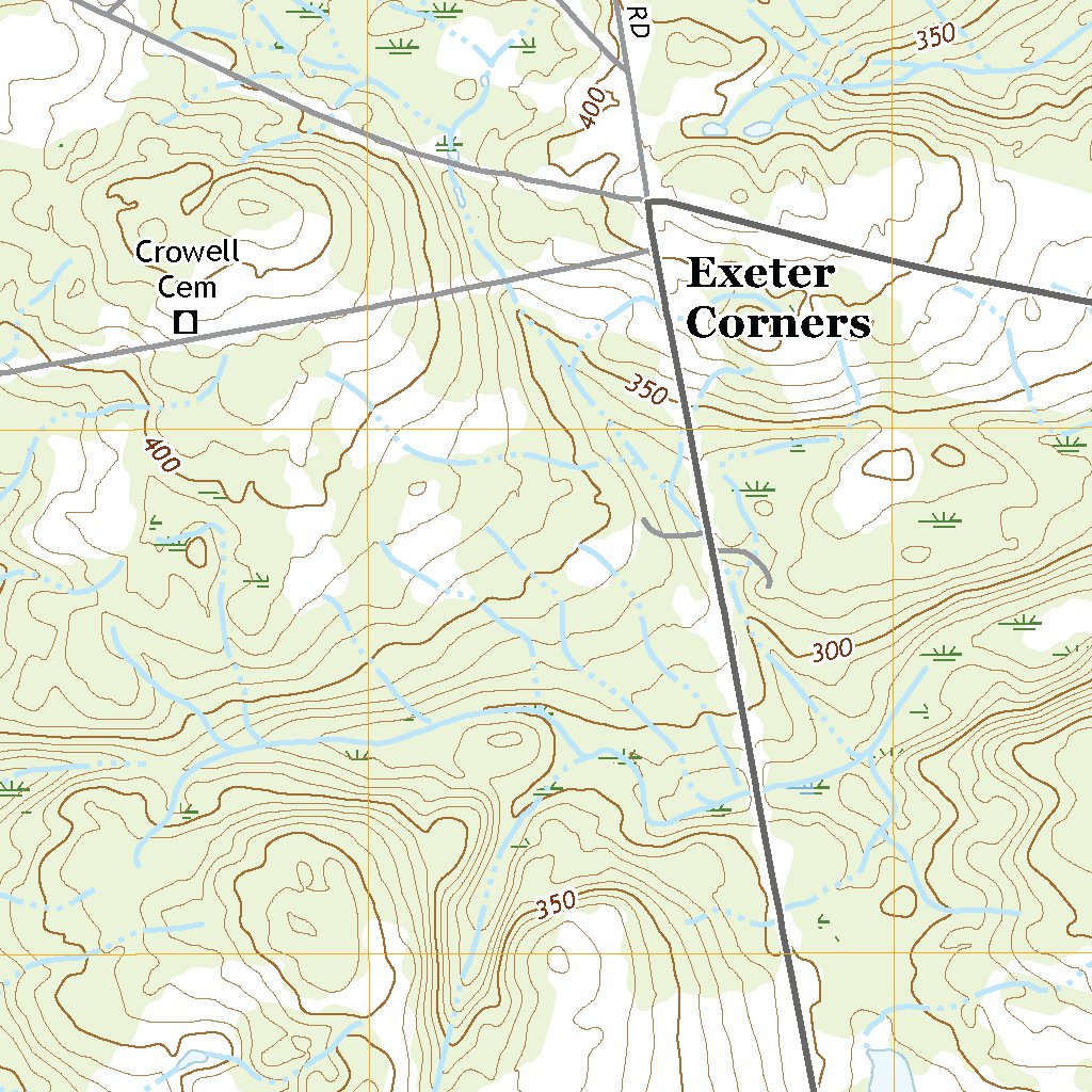 Stetson, ME (2021, 24000-Scale) Map by United States Geological Survey ...