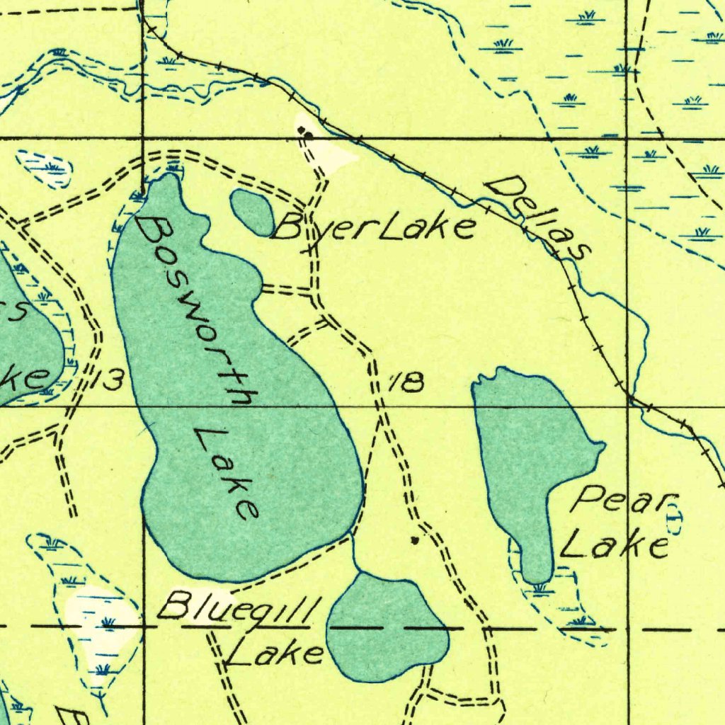 Steuben, MI (1931, 31680-Scale) Map by United States Geological Survey ...