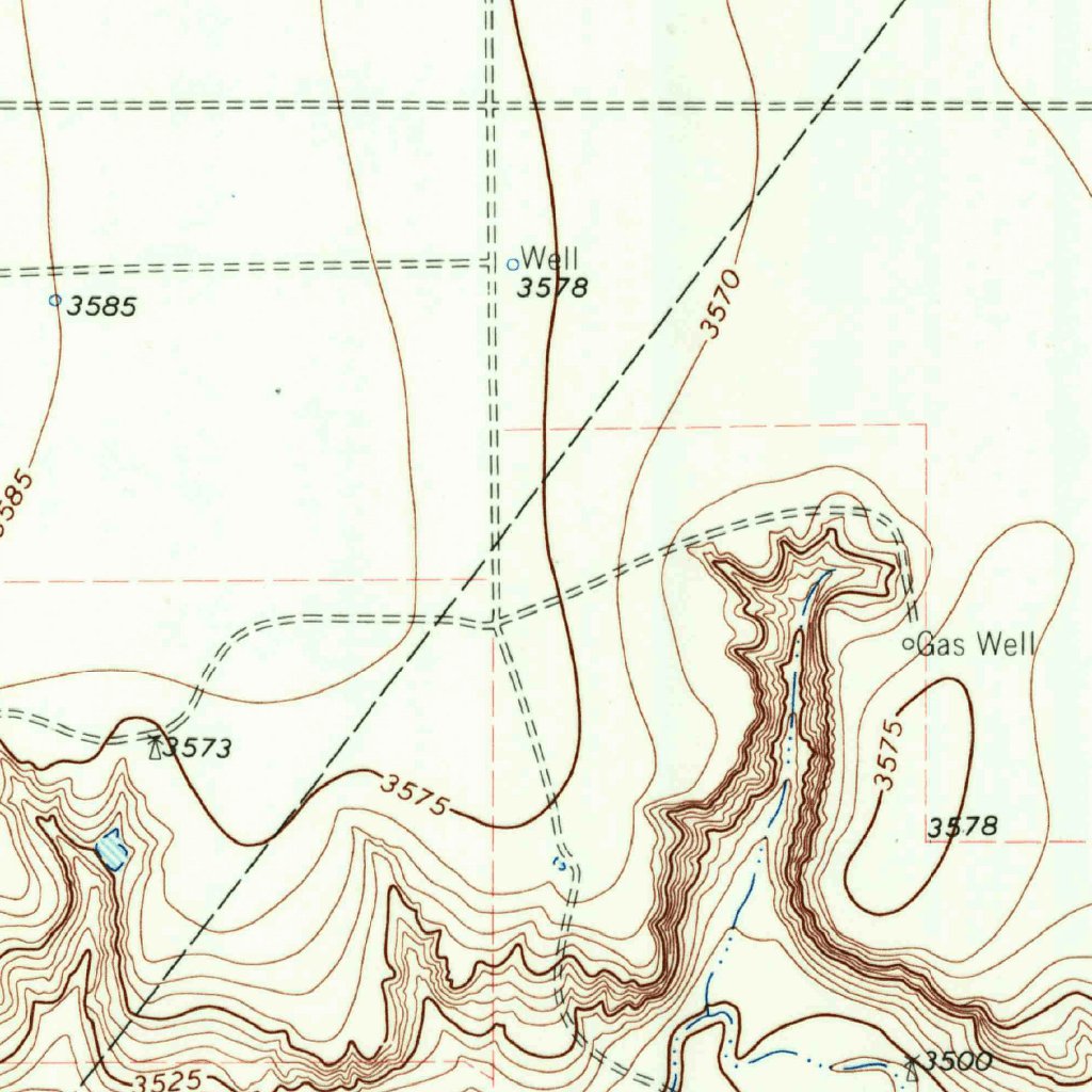 Stevens SW, TX (1964, 24000-Scale) Map by United States Geological ...