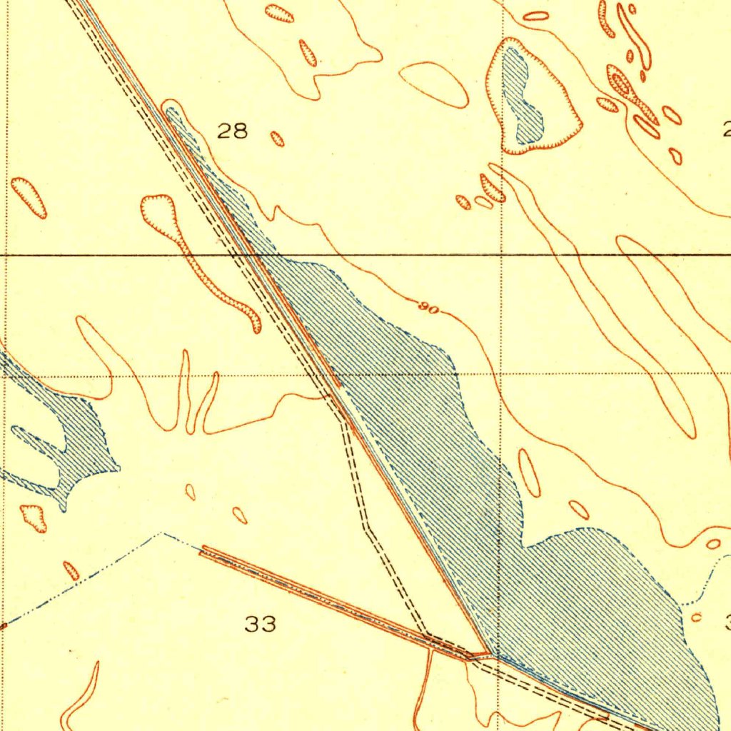 Stevinson, CA (1918, 31680-Scale) Map by United States Geological ...