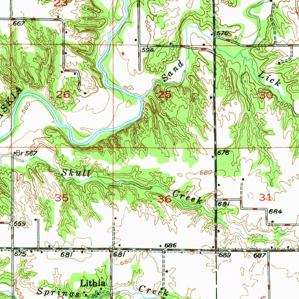 Stewardson, IL (1947, 62500-Scale) Map by United States Geological ...