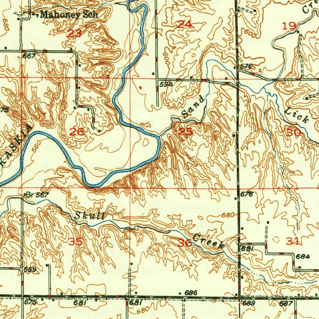 Stewardson, IL (1949, 62500-Scale) Map by United States Geological ...