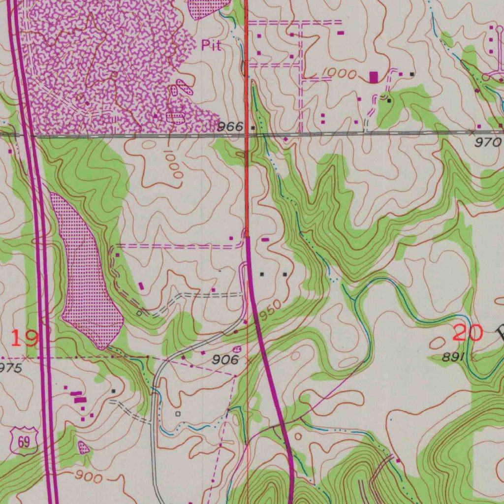 Stilwell, KS (1956, 24000-Scale) Map by United States Geological Survey ...