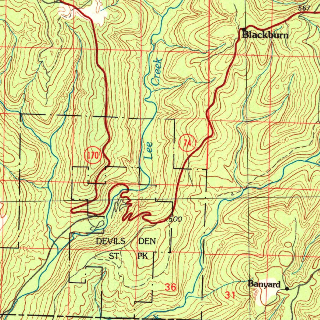 Stilwell, OK-AR (1978, 100000-Scale) Map by United States Geological ...