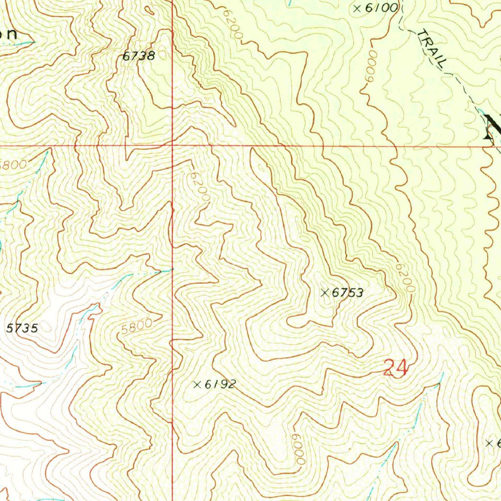 Stockton Pass, AZ (1972, 24000-Scale) Map by United States Geological ...