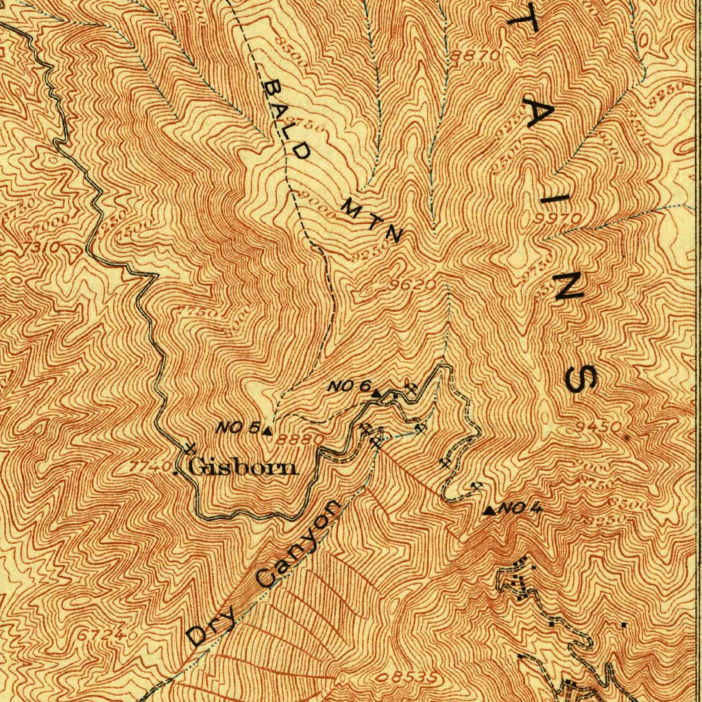 Stockton, UT (1918, 62500-Scale) Map by United States Geological Survey ...