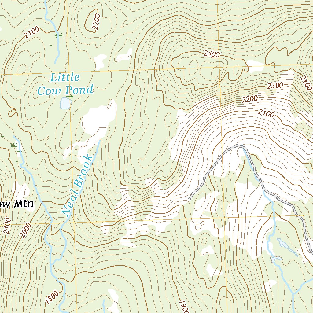 Stone Mountain, VT (2021, 24000-Scale) Map by United States Geological ...