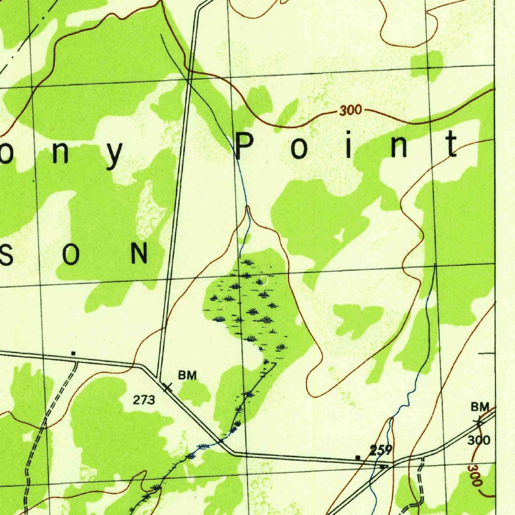 Stony Point, NY (1942, 31680-Scale) Map by United States Geological ...