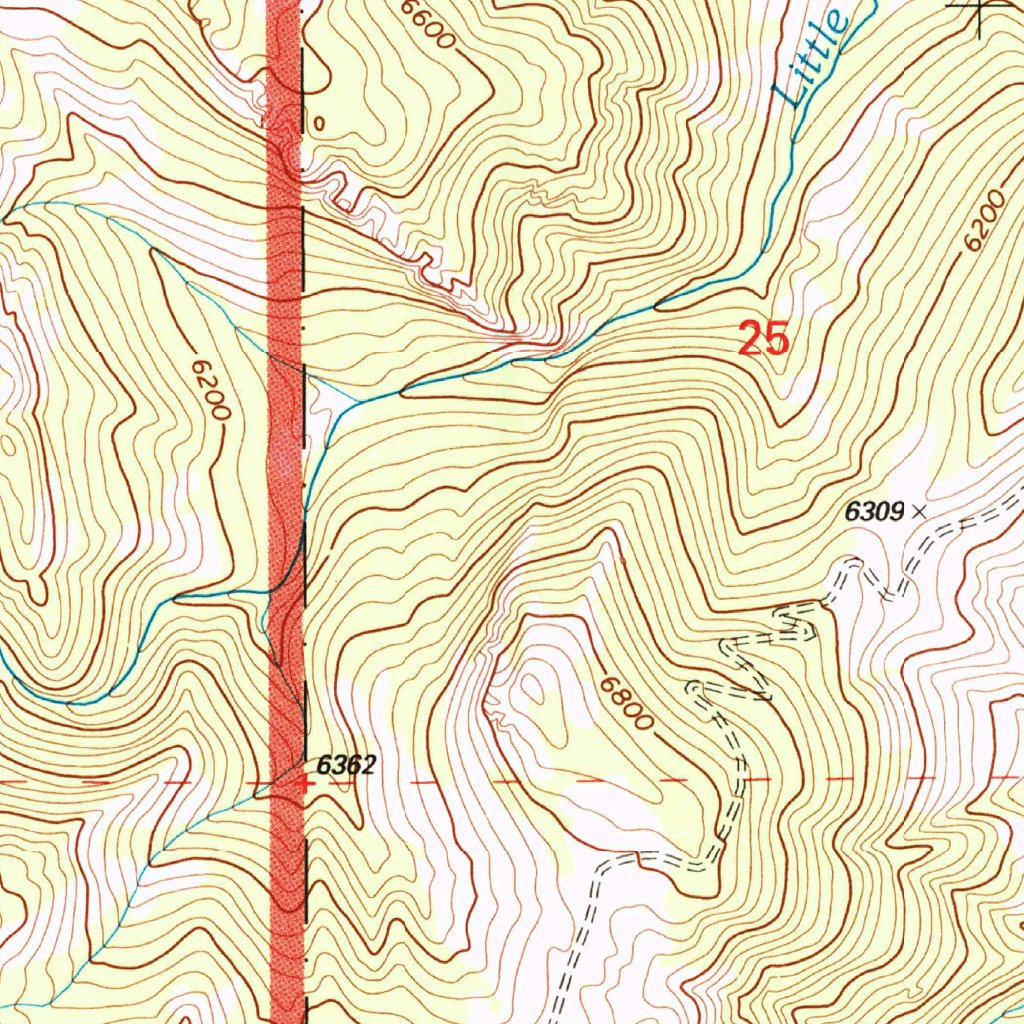 Story, WY (1993, 24000-Scale) Map by United States Geological Survey ...