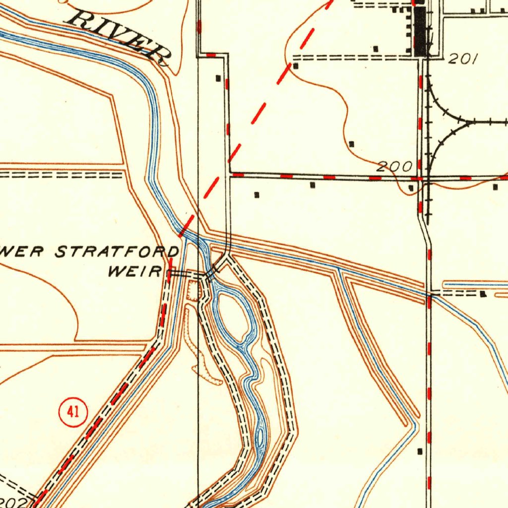 Stratford, CA (1950, 24000-Scale) Map by United States Geological ...