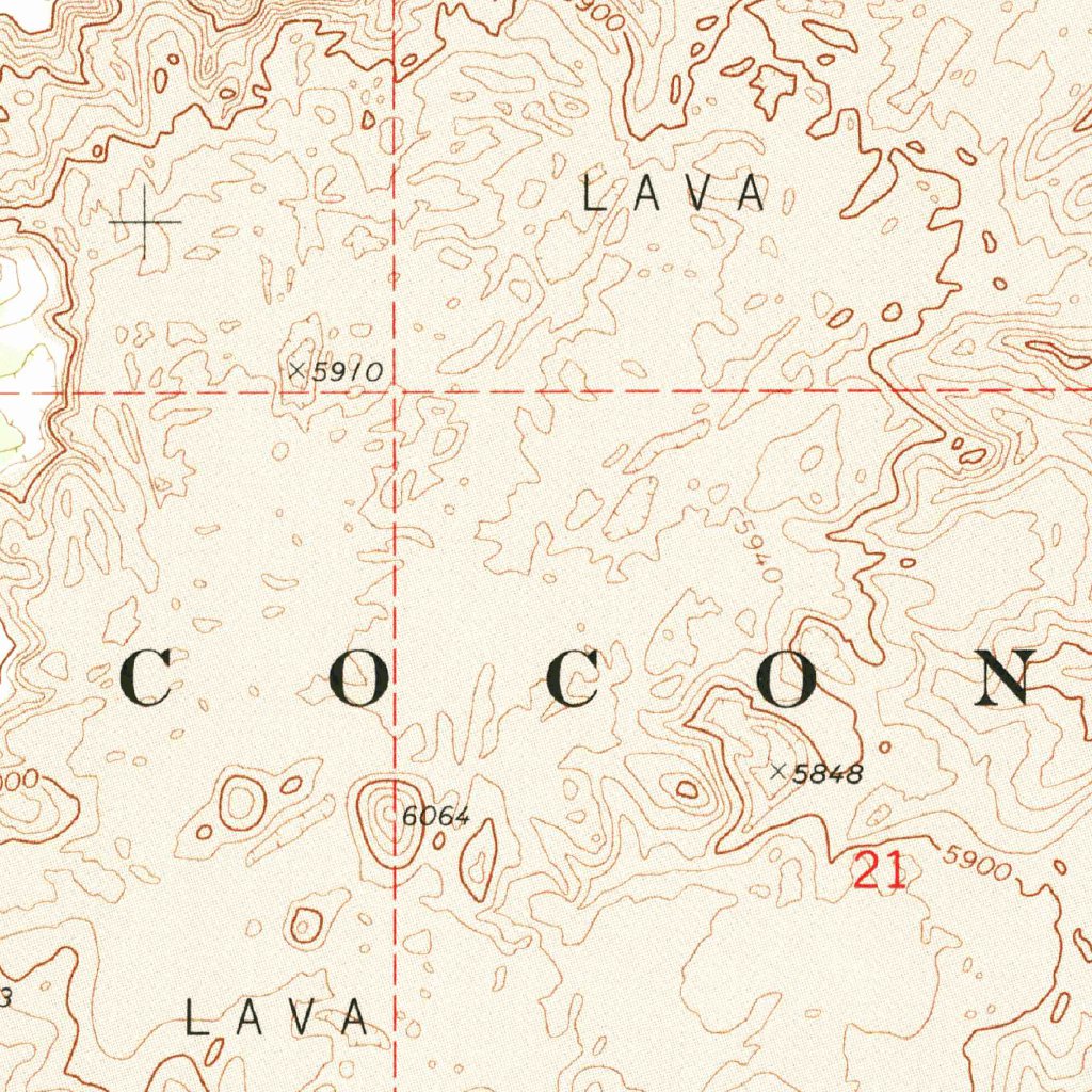 Strawberry Crater, AZ (1969, 24000-Scale) Map by United States ...
